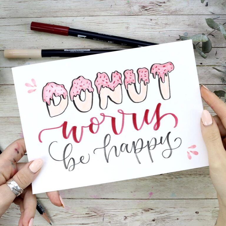 Curso Online Lettering Kids - The Flower Journal
